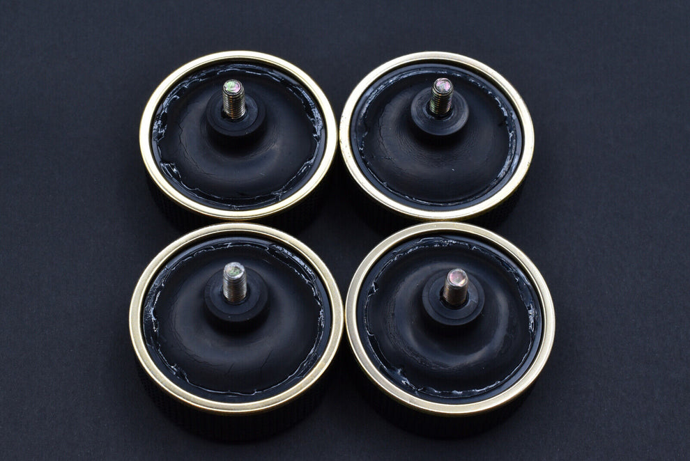 Technics SL-1200 LTD Gold insulator foot foots feet x 4pcs Turntable ...